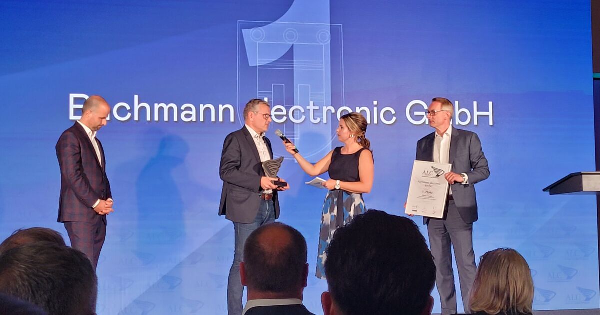 Bachmann electronic GmbH auf Platz 1 - Bachmann electronic GmbH