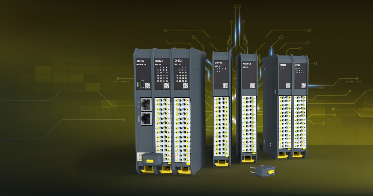 Seven Connection-Friendly Digital Module Types - Bachmann electronic GmbH